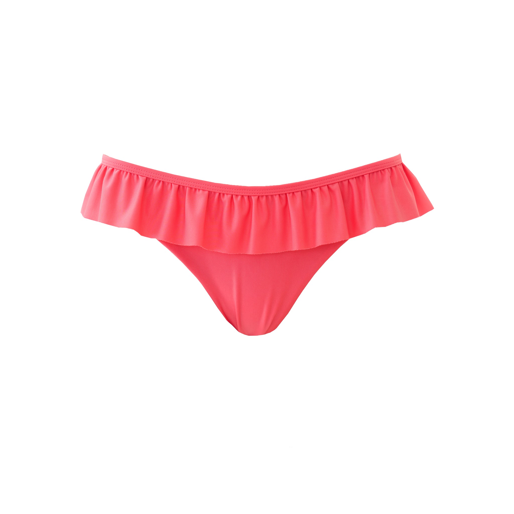 "Ruffle" bikini bottom pink – Meet Me There