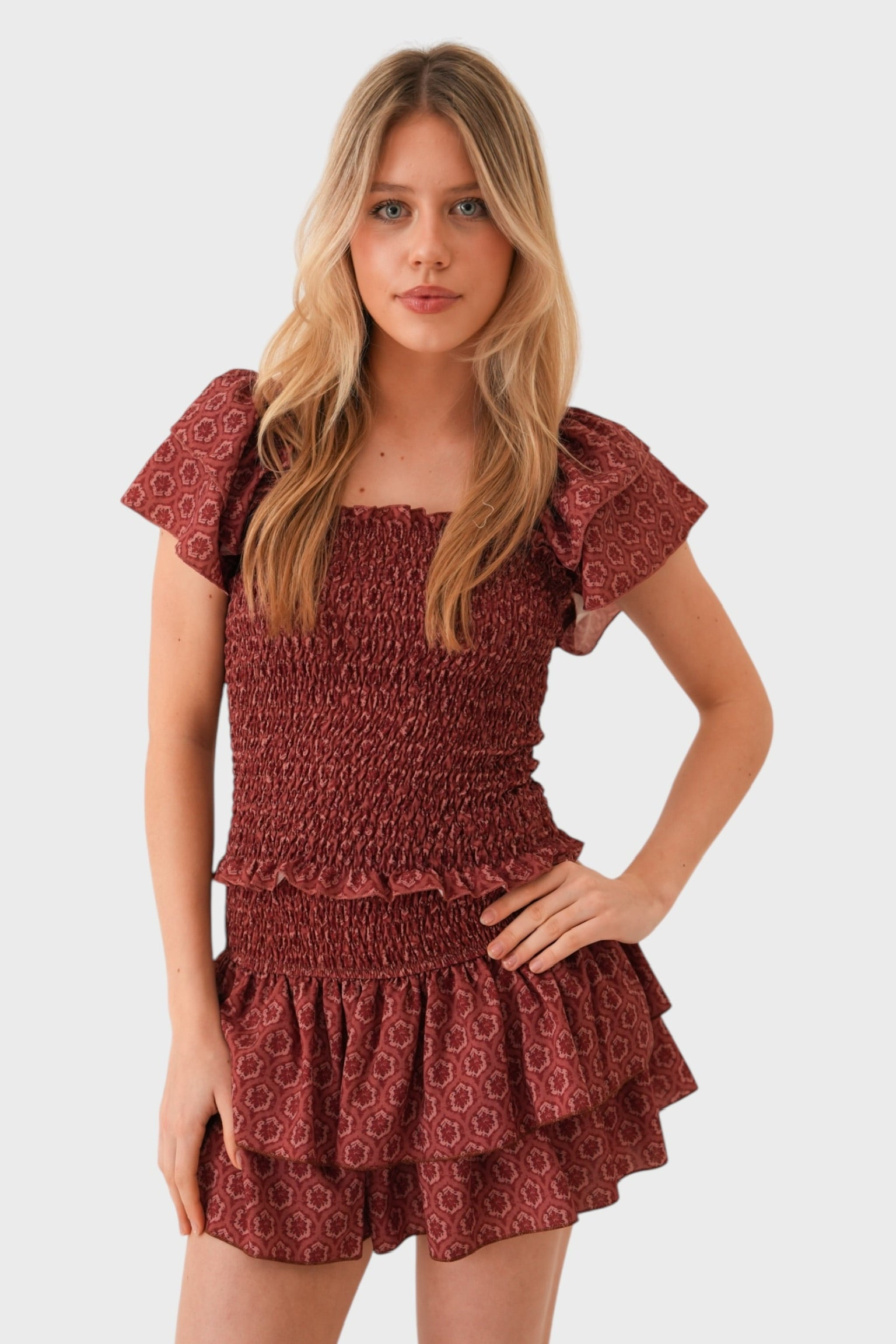 "Aruba" ruffle top – Meet Me There