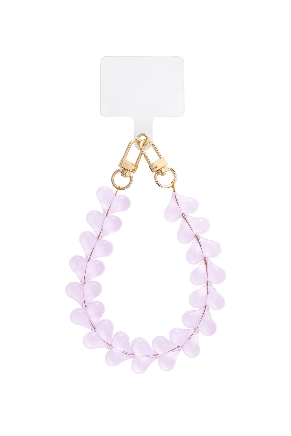 "Small" hearts telephone cord purple – Meet Me There