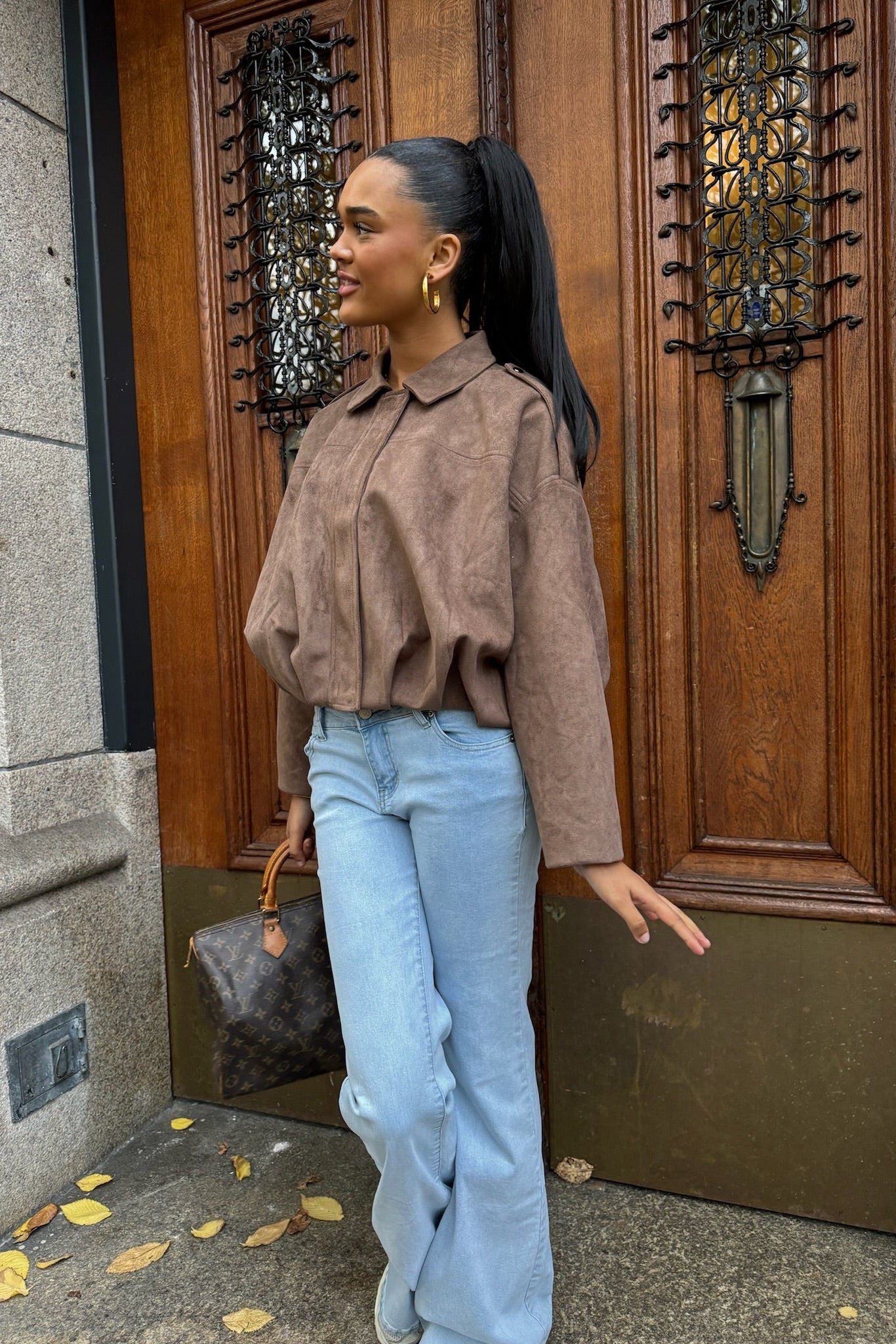 "Miami" jacket brown – Meet Me There