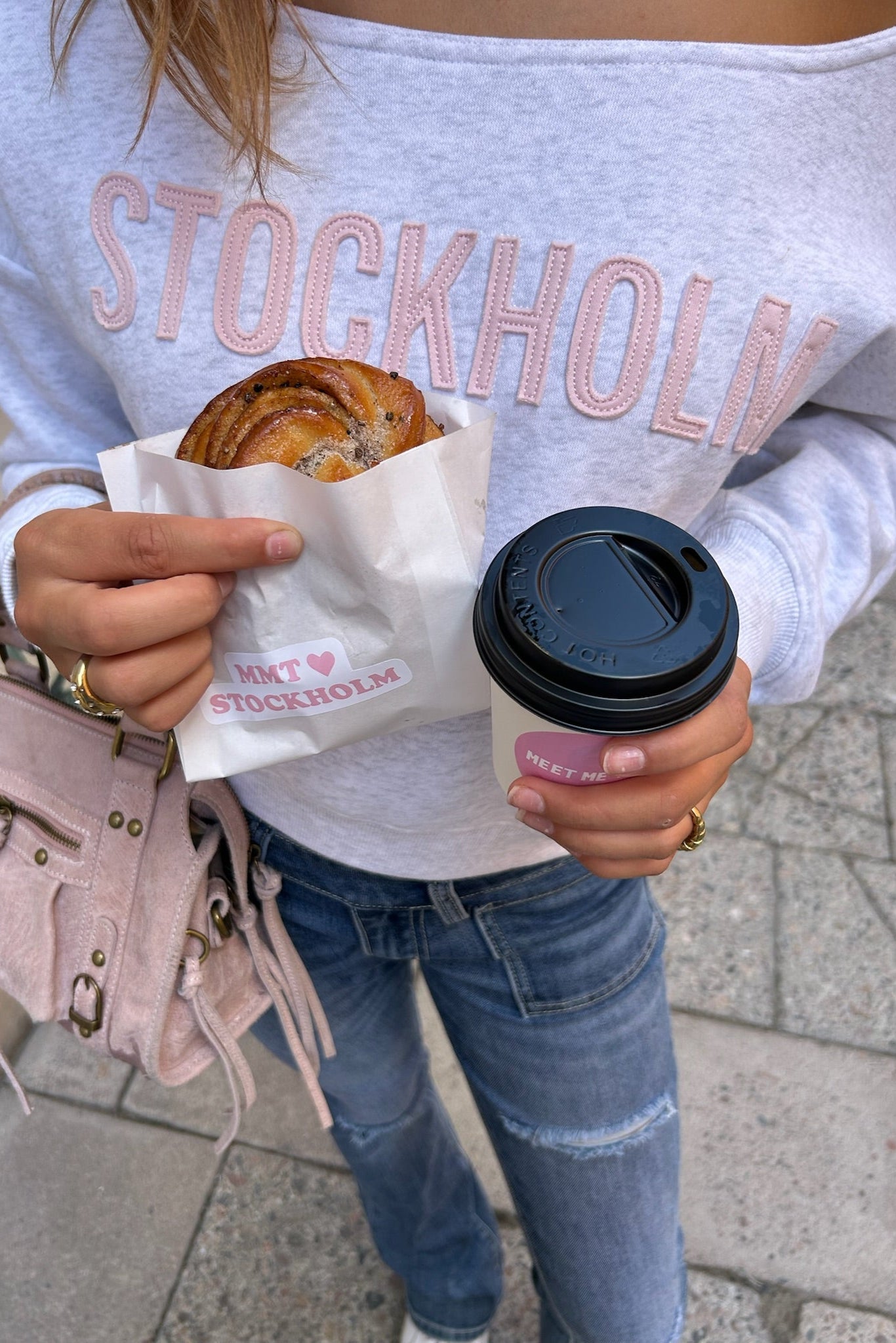 Pull "Stockholm" gris – Meet Me There