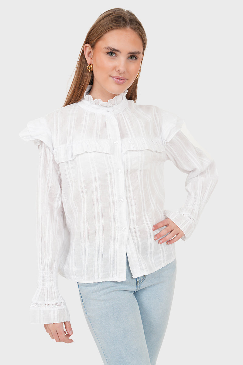 "May" white blouse – Meet Me There